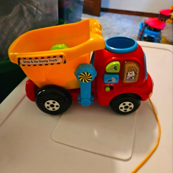 vtech | Toys | Vtech Drop Go Dump Truck Toy | Poshmark